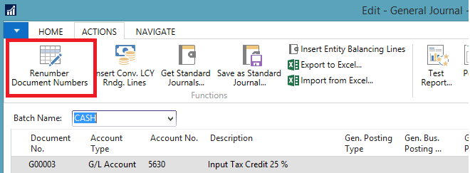 How do I number my Journals - Fenwick