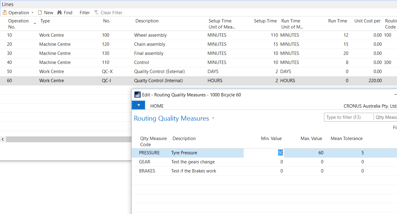 Managing Quality Control within NAV Manufacturing Module - Fenwick