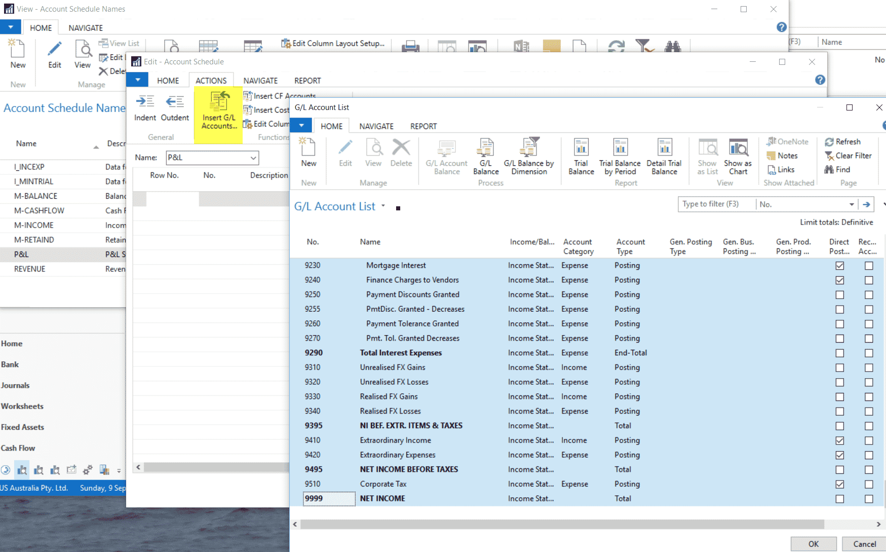 Create Financial Reports on the Fly - NAV Account Schedules - Fenwick