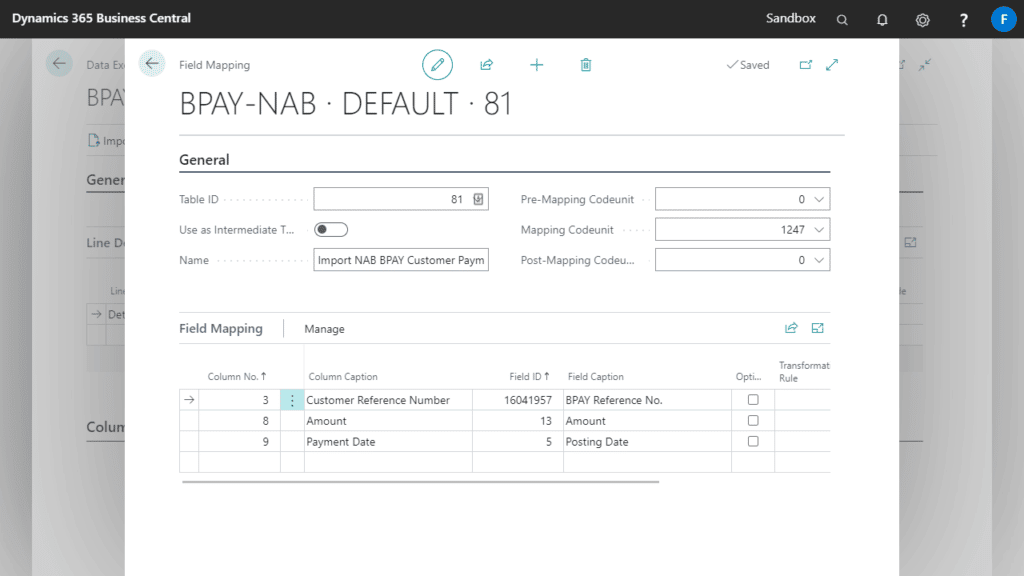 Setting up Bank Accounts for Customer BPAY Payments - Fenwick