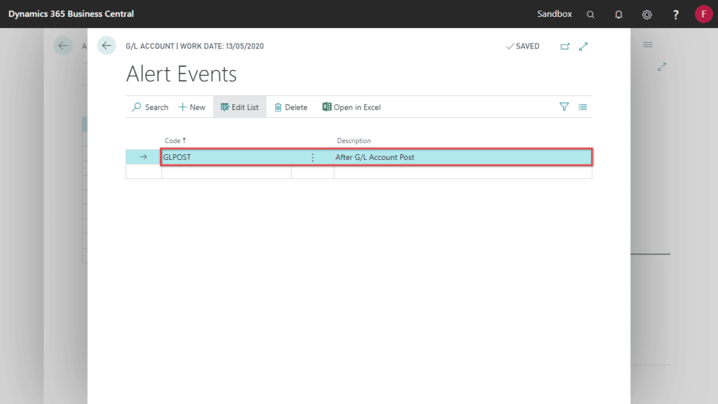 Creating custom events for triggering Alerts - Fenwick