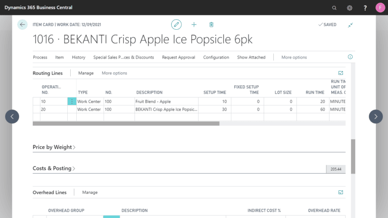 Using Setup Time Matrix - Fenwick