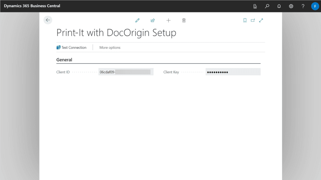 Print-It with DocOrigin for Business Central - Fenwick