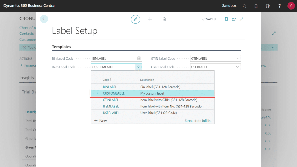 Using the included label templates - Fenwick