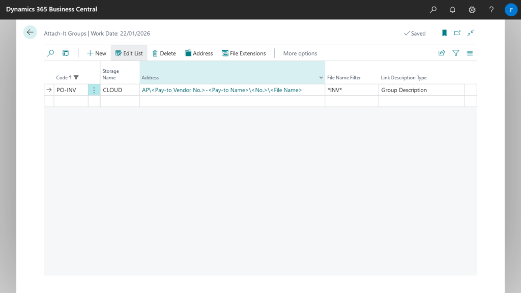 Setting up Addresses in Attach-It - Fenwick